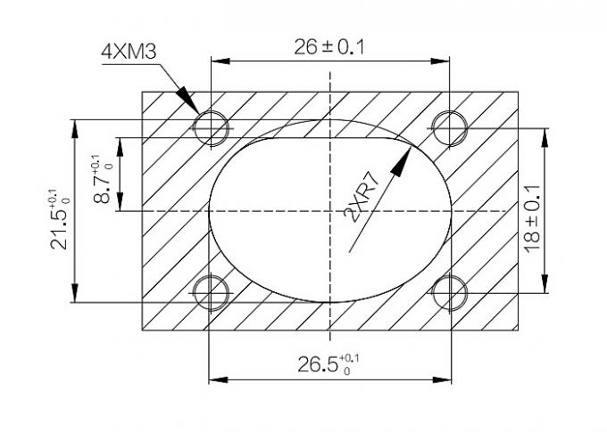 2차 잠금장치 EV 배터리 커넥터 IPXXB는 2 핀력을 방수 처리합니다